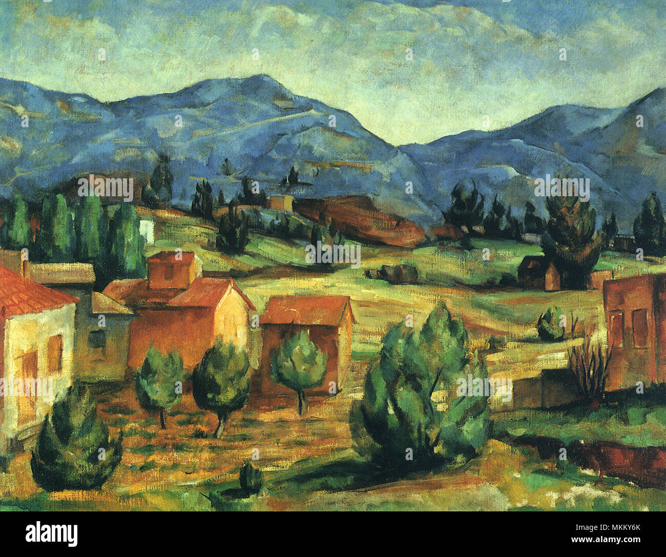 Santa Fe Landscape Stock Photo - Alamy