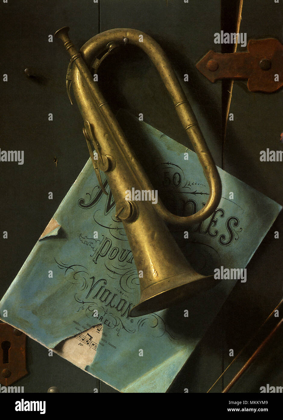 Music instruments models hi-res stock photography and images - Alamy