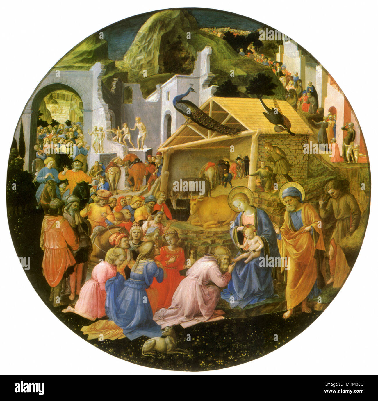 Fra angelico adoration magi hi-res stock photography and images - Alamy