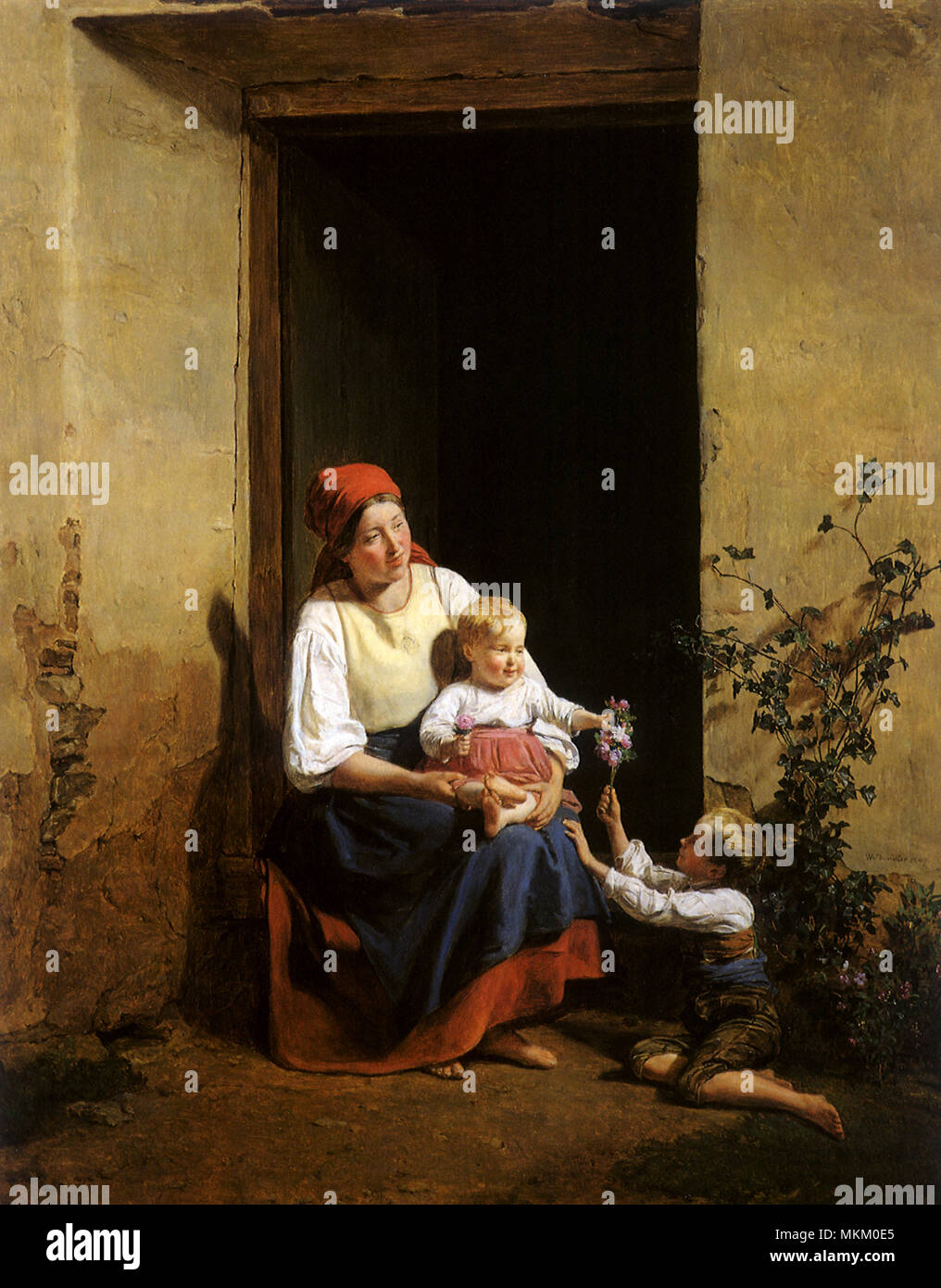 Mother and infant art hi-res stock photography and images - Alamy