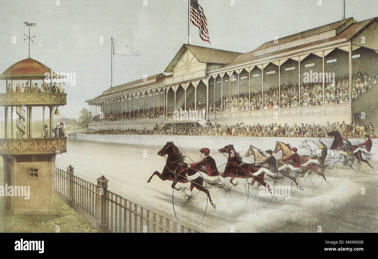 Vintage horse race hi-res stock photography and images - Alamy