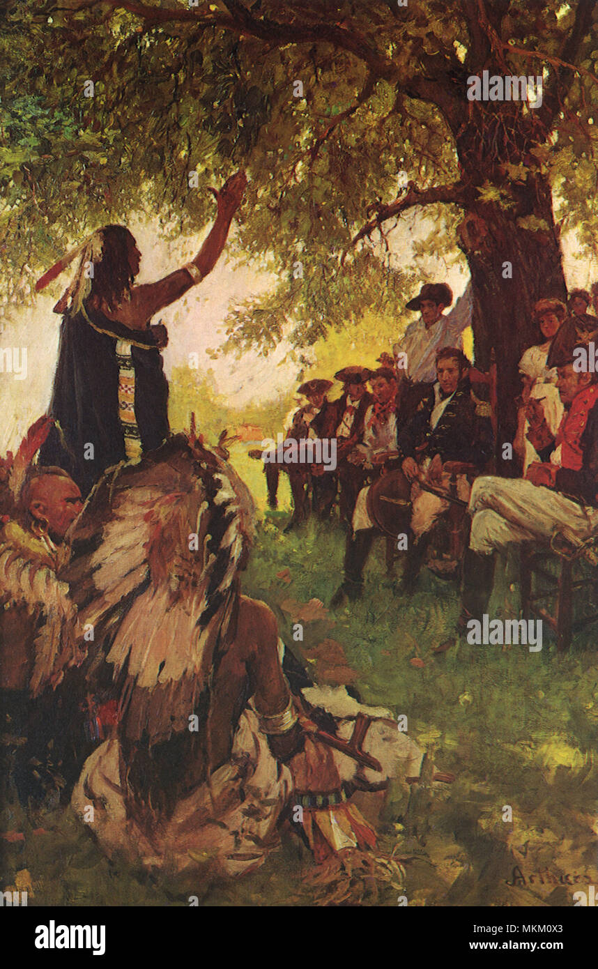 Indians and Military Stock Photo - Alamy