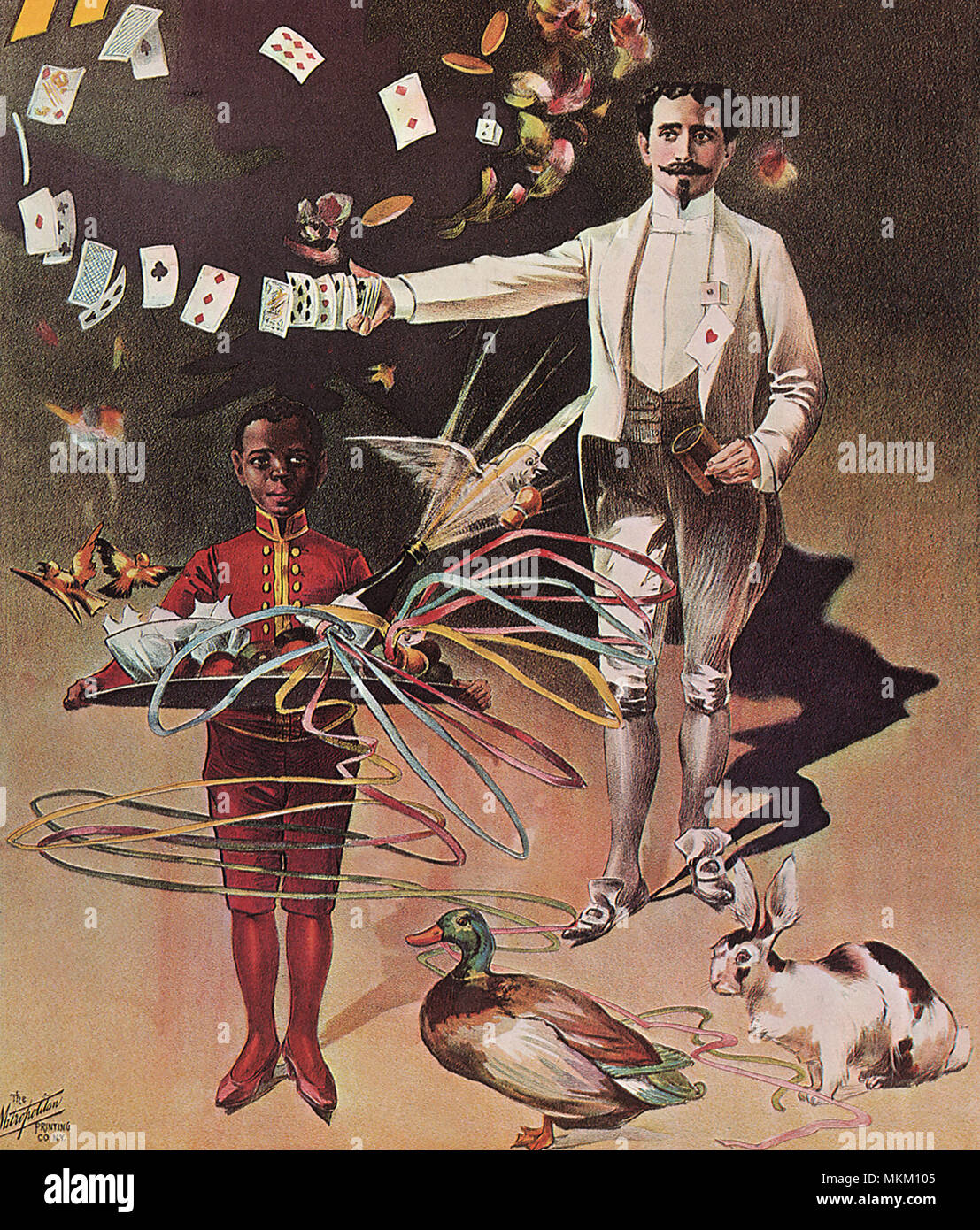 Flying cards hi-res stock photography and images - Alamy