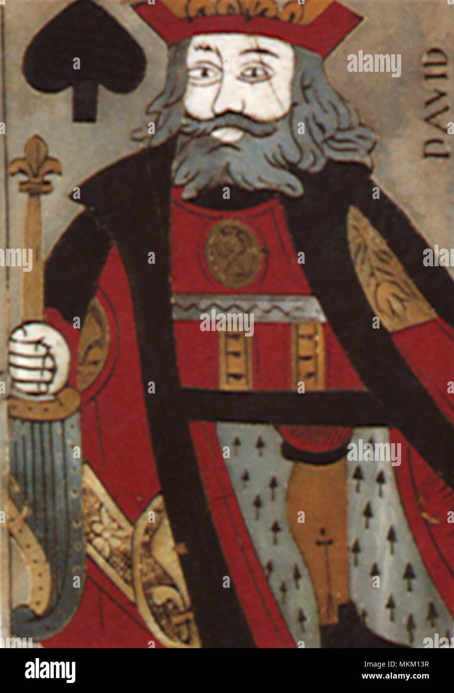 King of Spades Stock Photo - Alamy