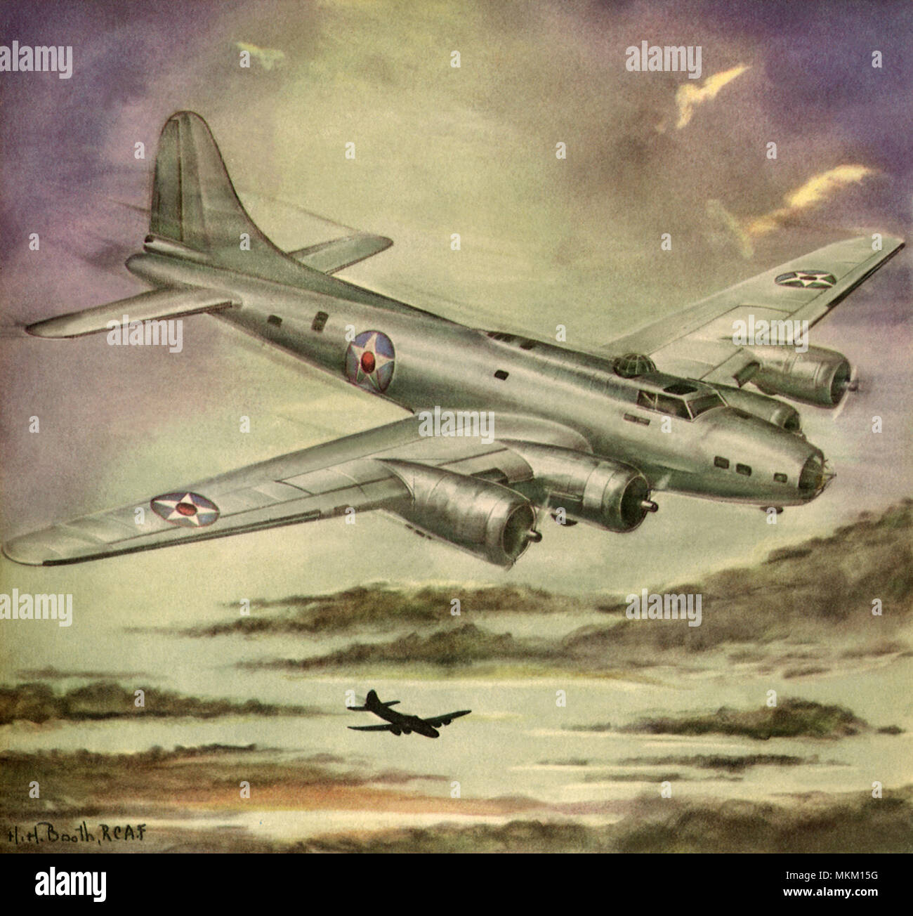Wwii b 17 bomber hi-res stock photography and images - Alamy