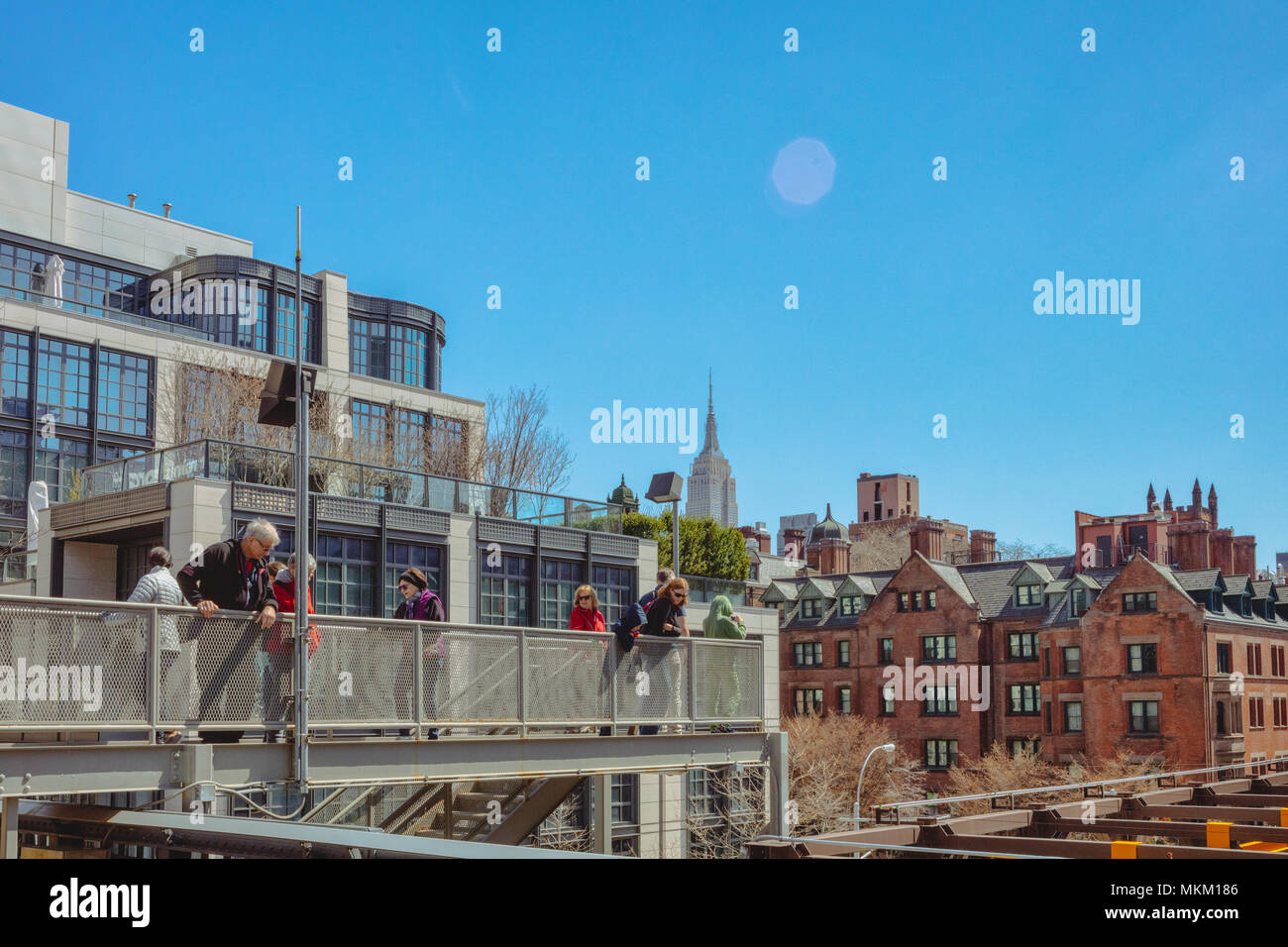 The Highline is a section of retrofitted rail line on the west side of ...