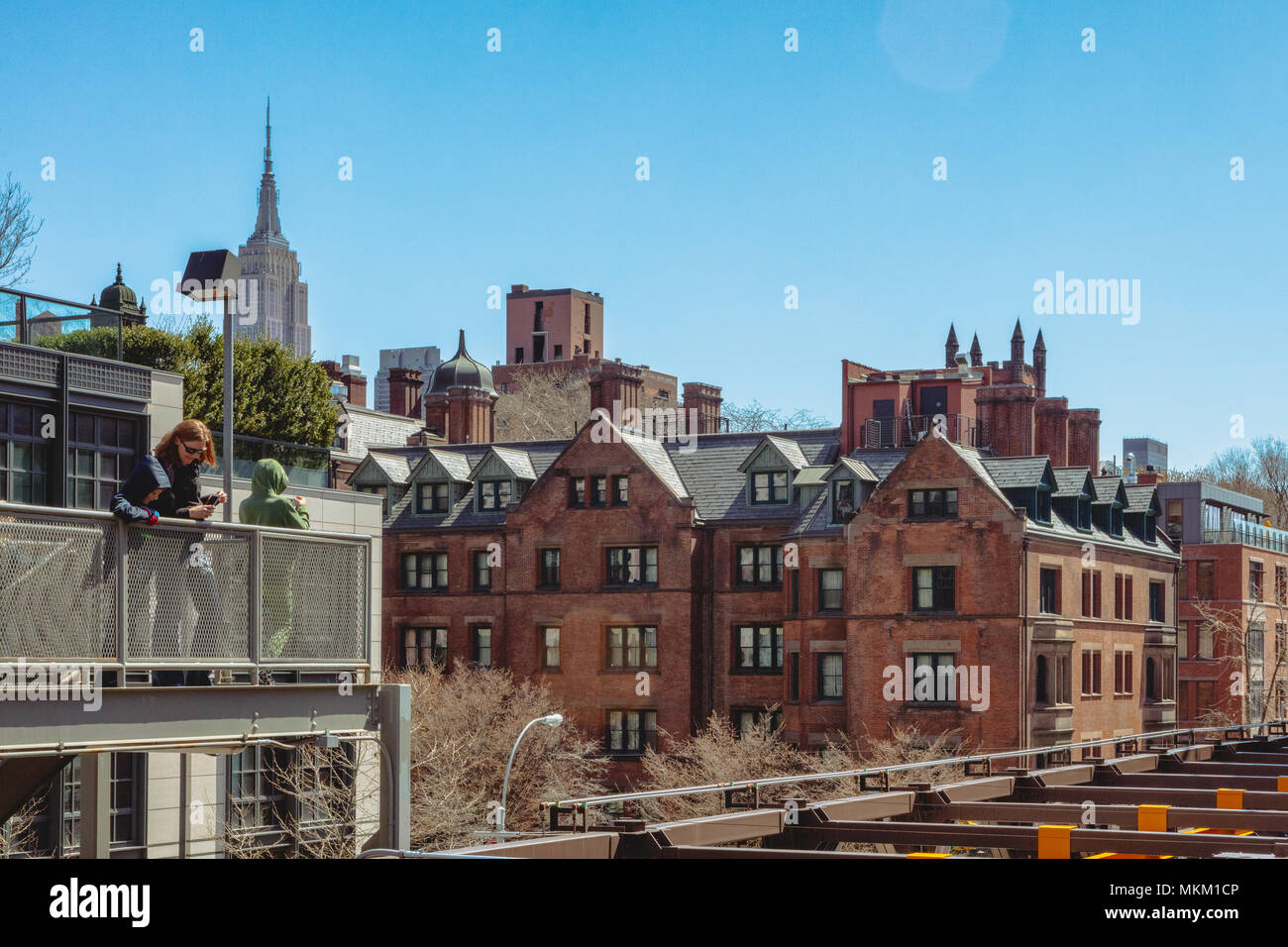 The Highline is a section of retrofitted rail line on the west side of ...