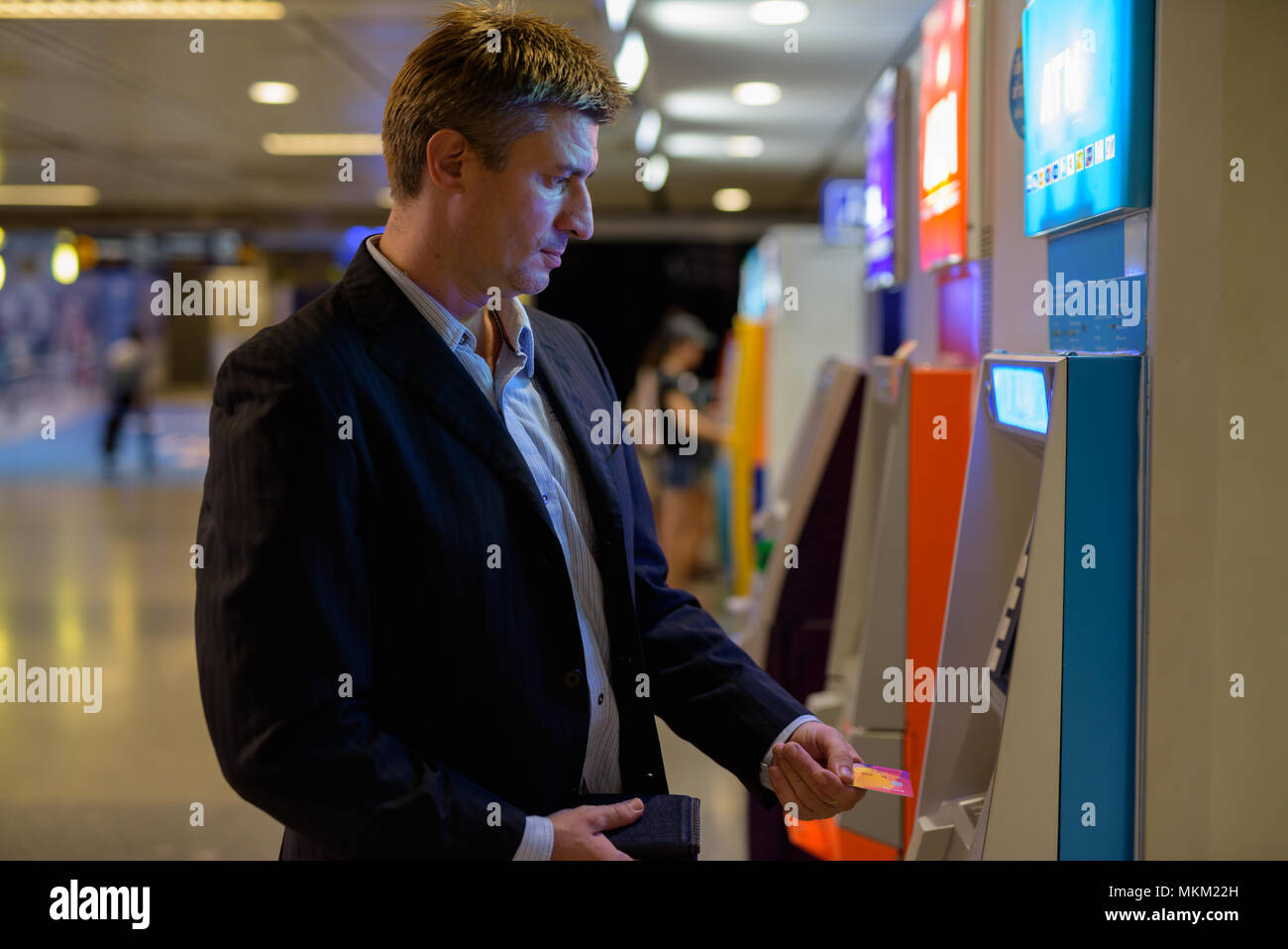 Atm machine bangkok thailand hi-res stock photography and images - Alamy