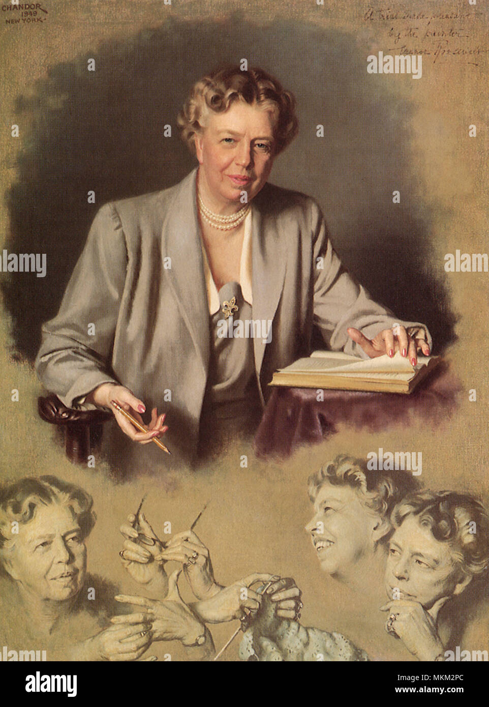 Eleanor roosevelt hi-res stock photography and images - Alamy