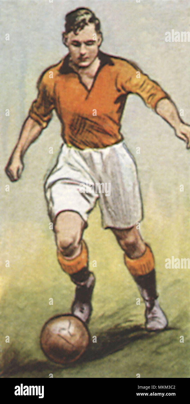 Running Over The Ball Stock Photo - Alamy