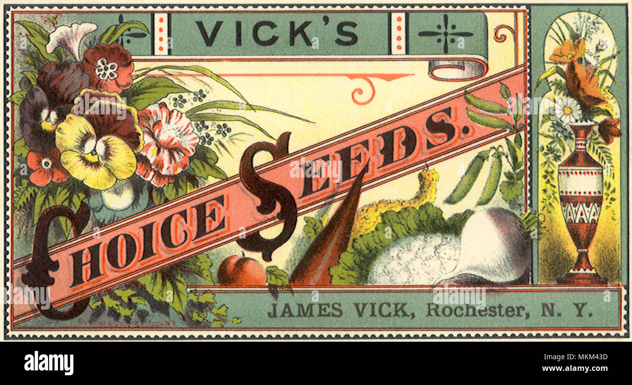 Vintage seed packets hi-res stock photography and images - Alamy