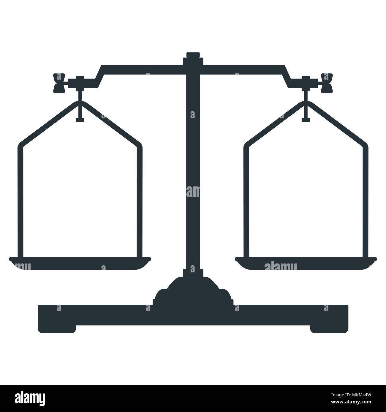 Laboratory scales icons Stock Vector Image & Art - Alamy