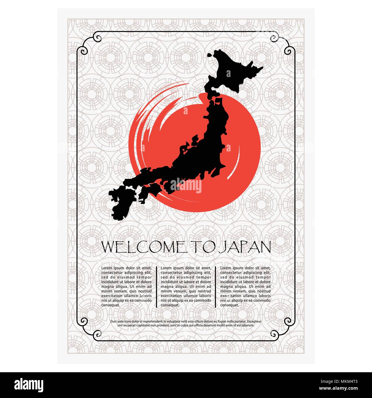 japan poster concept Stock Vector Image & Art - Alamy