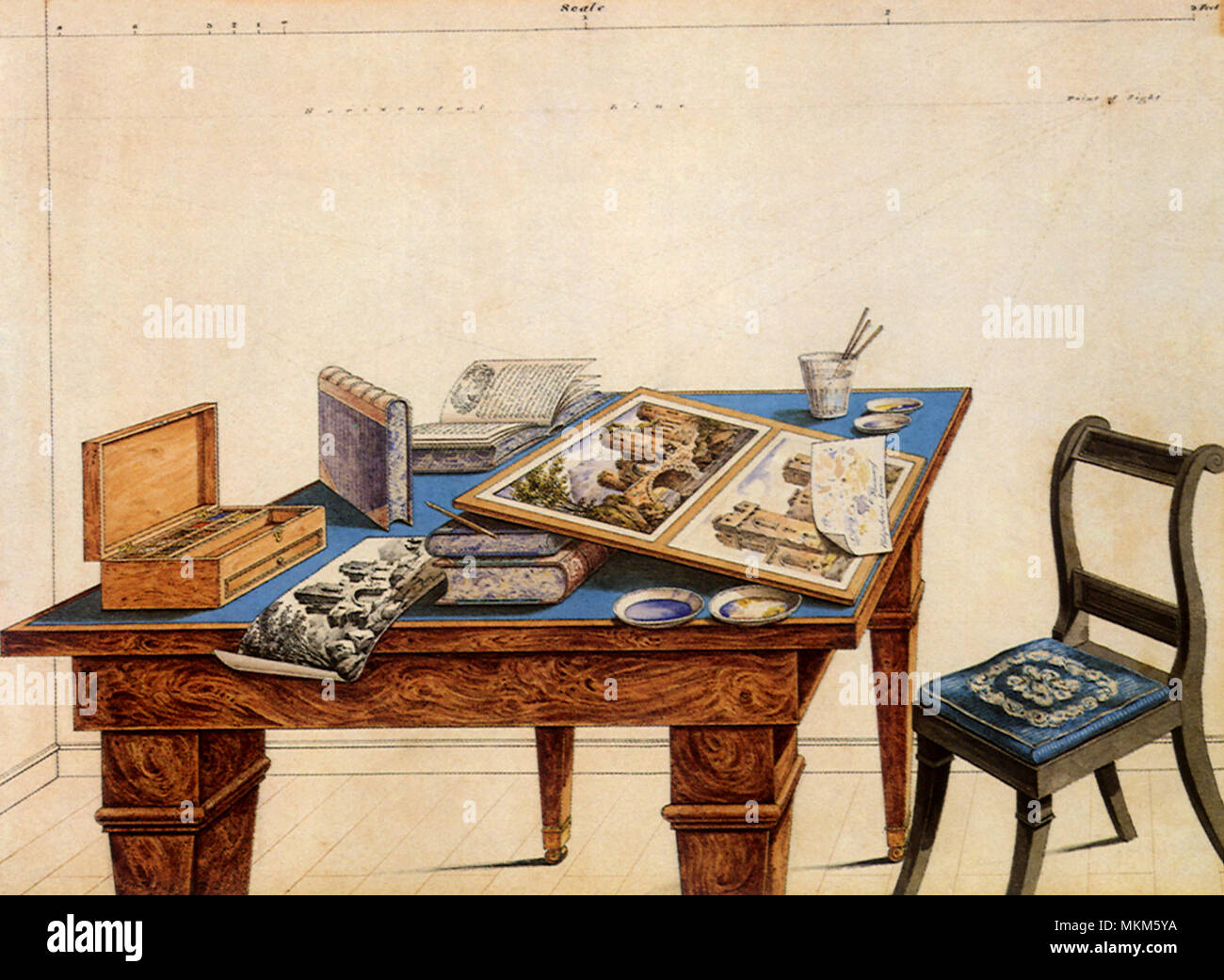 Classic artists brushes hi-res stock photography and images - Alamy