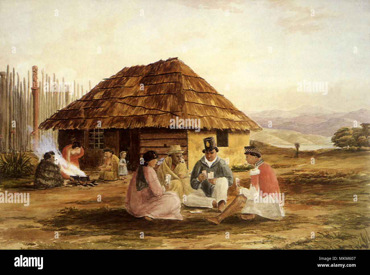 Maori hut hi-res stock photography and images - Alamy