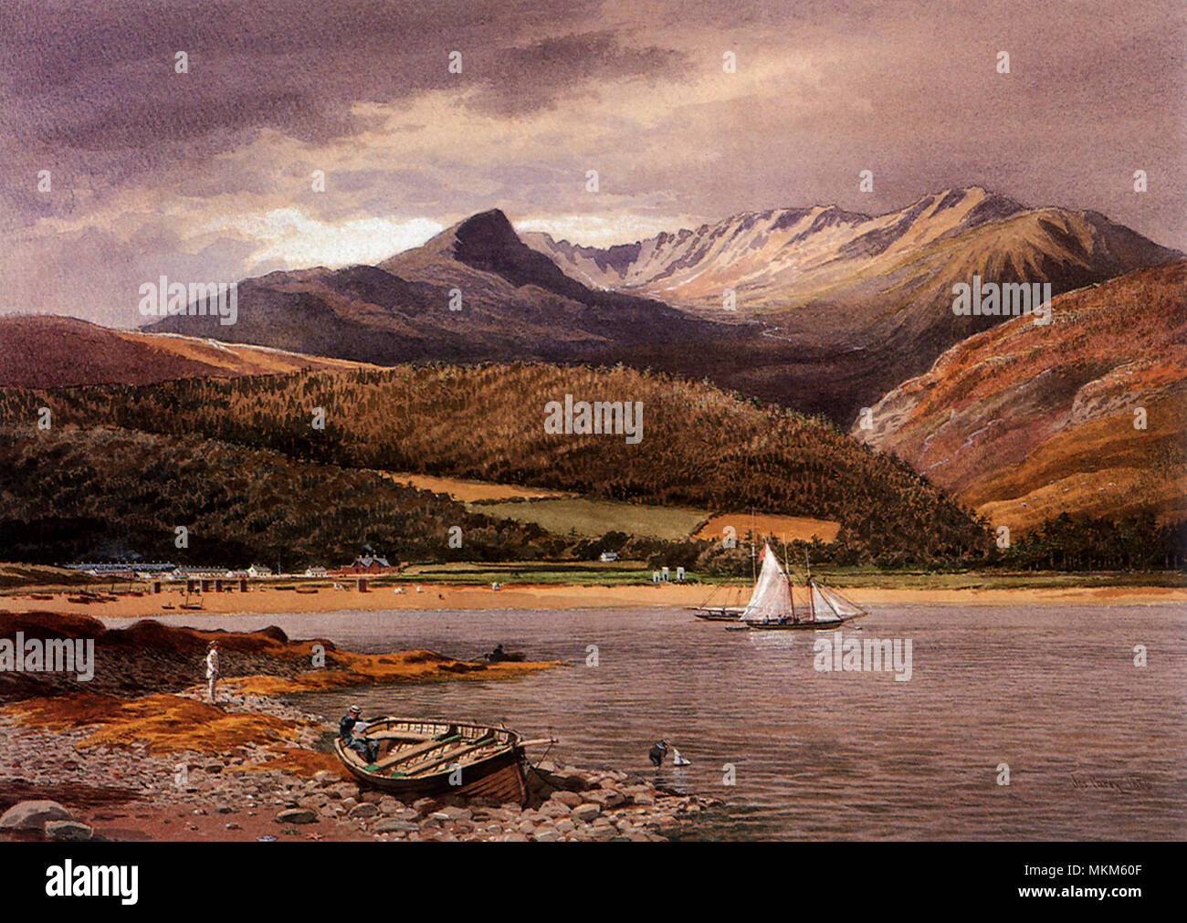 Scottish country view hi-res stock photography and images - Alamy