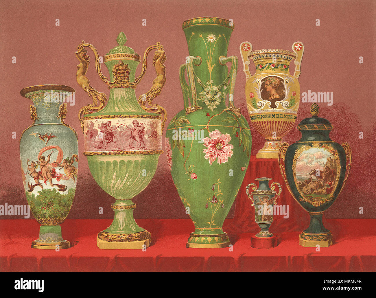 Variety of Vases Stock Photo - Alamy