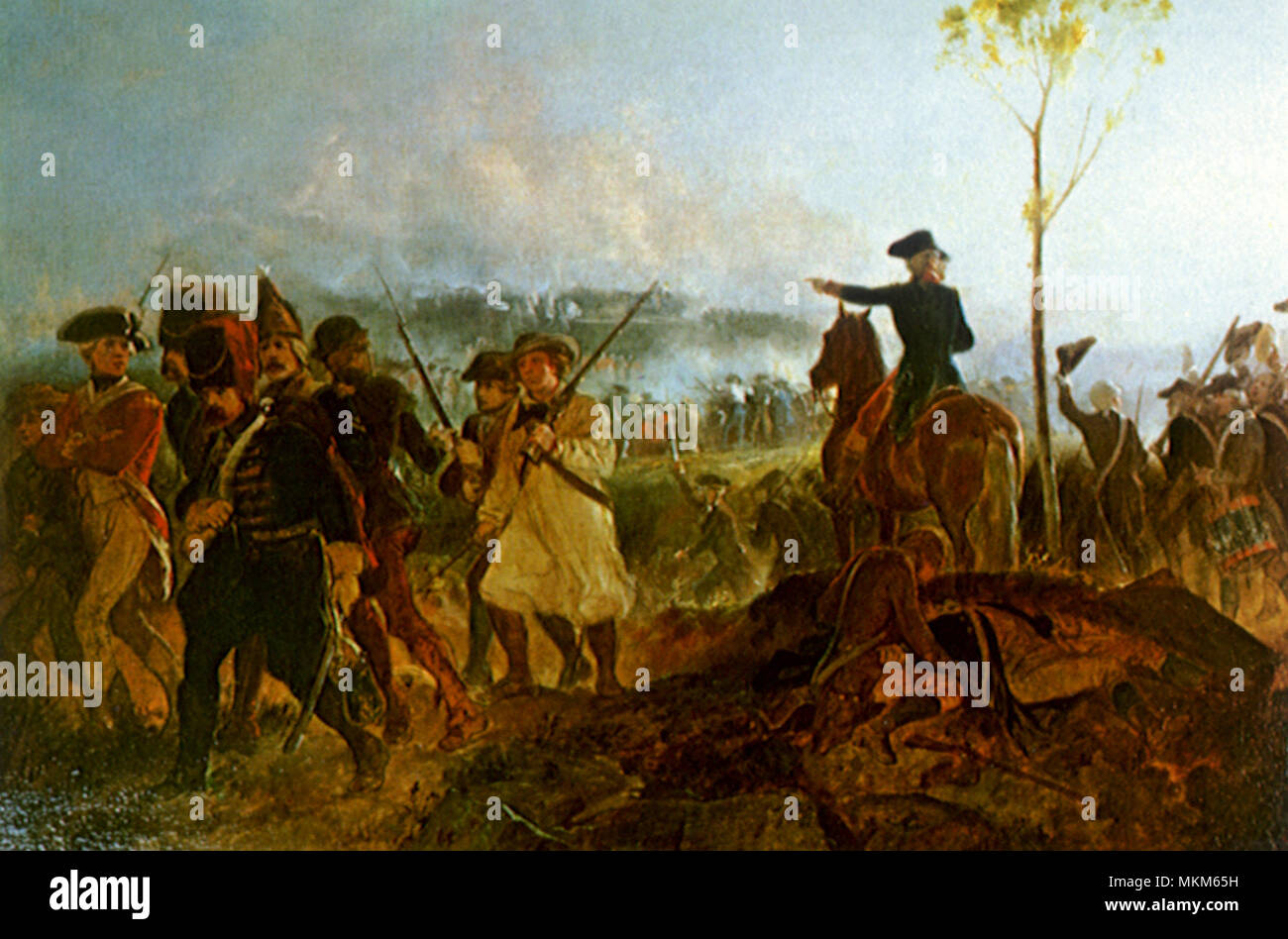 1777 battle hi-res stock photography and images - Alamy
