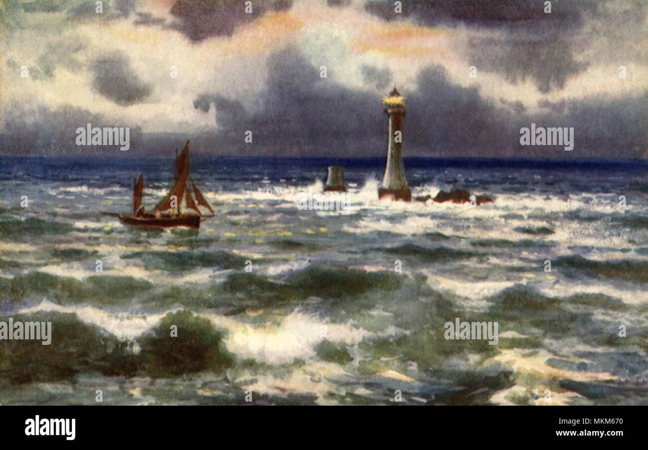 Eddystone Lighthouse. Plymouth Stock Photo - Alamy