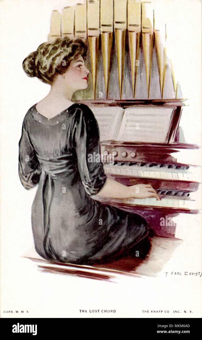 Woman playing organ hi-res stock photography and images - Alamy