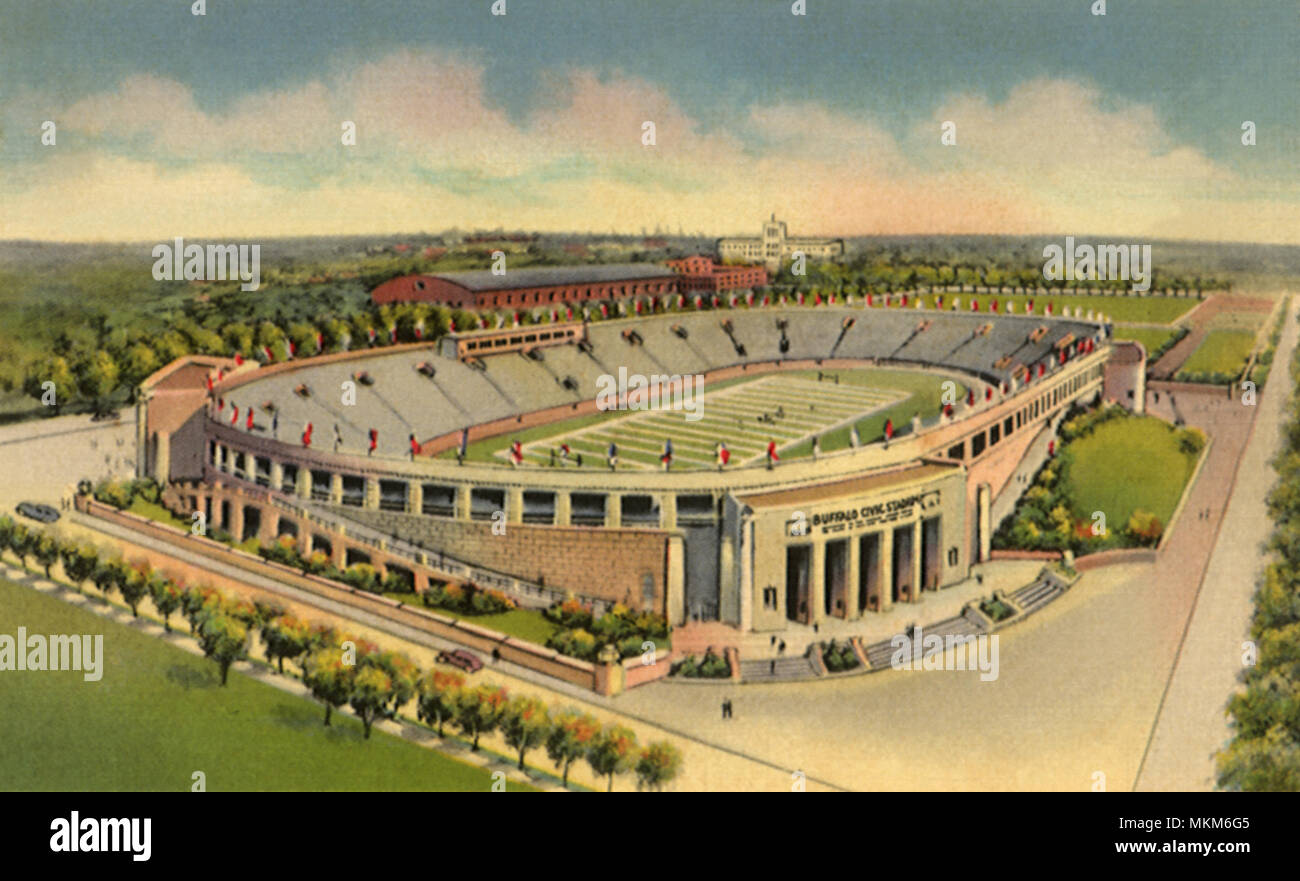 Buffalo Civic Stadium Stock Photo - Alamy