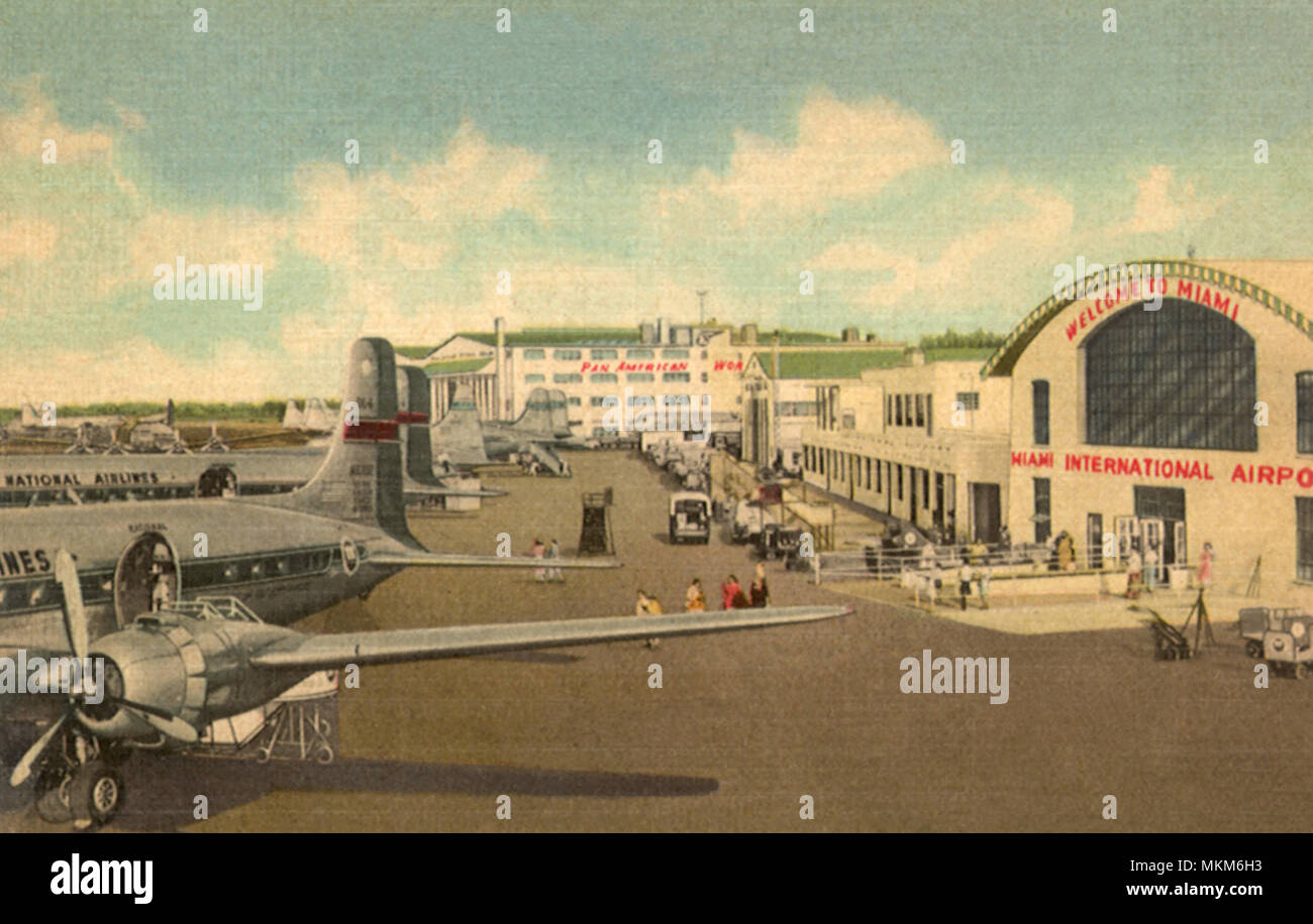 Miami International Airport Stock Photo - Alamy