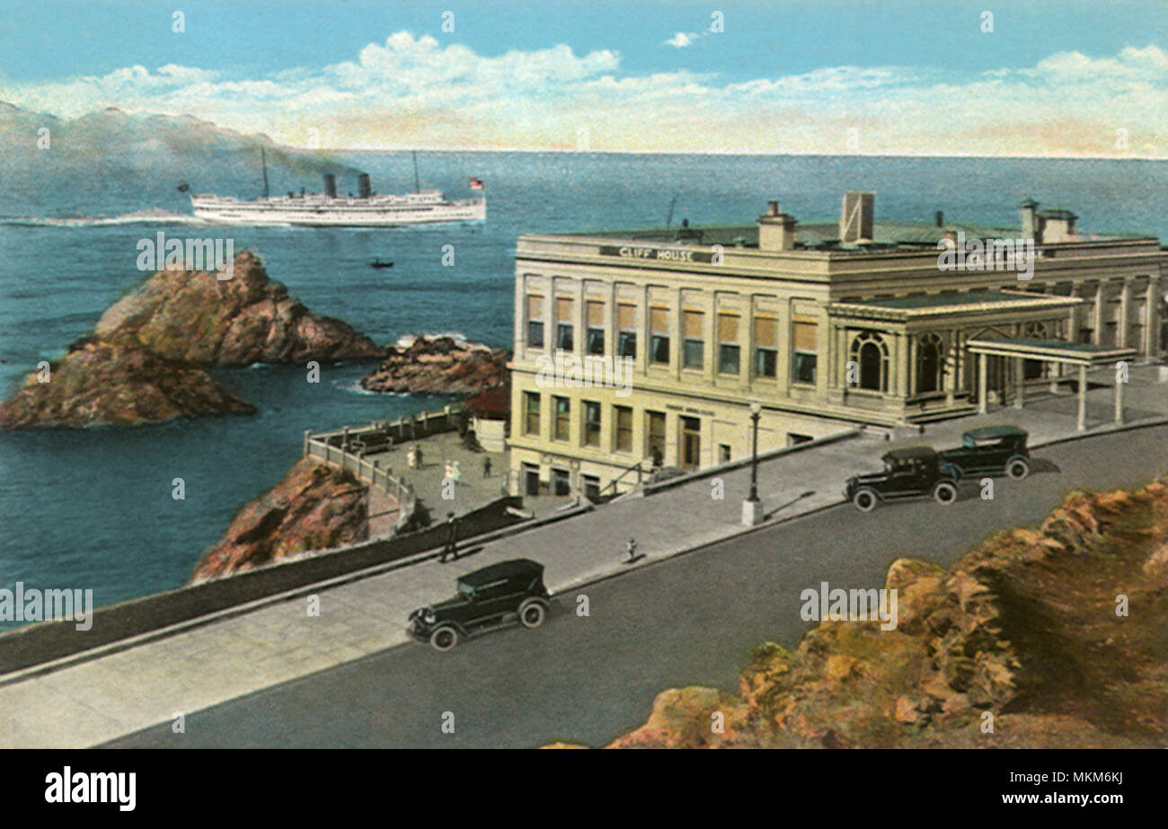 Seal rocks cliff house hi-res stock photography and images - Alamy