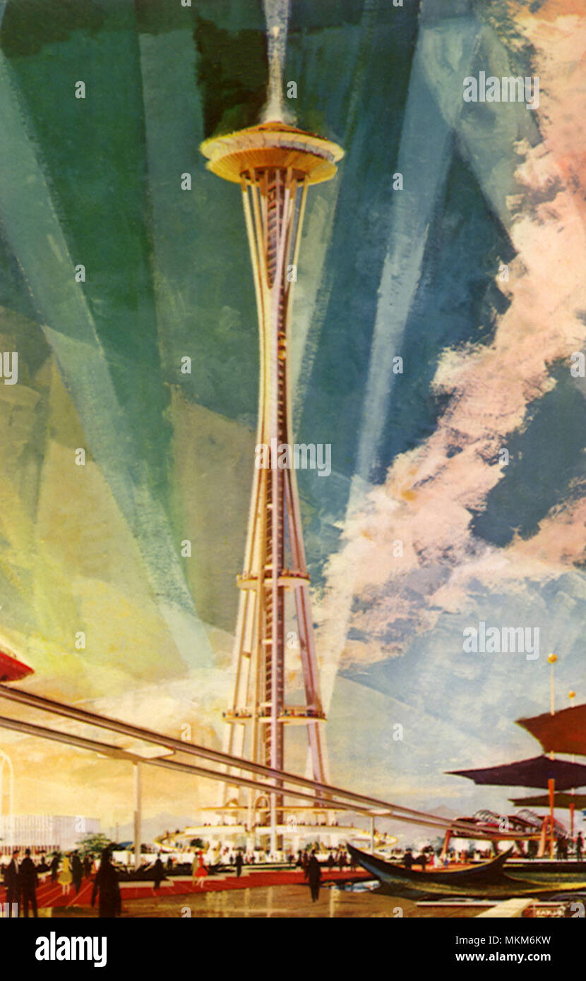 1962 worlds fair hi-res stock photography and images - Alamy