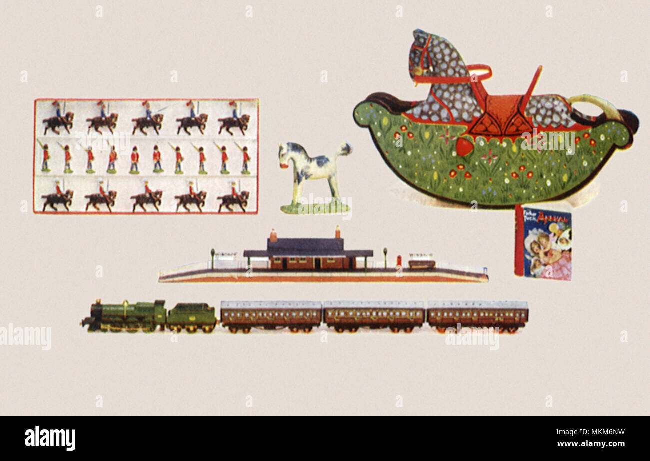 Selection of Toys Stock Photo - Alamy