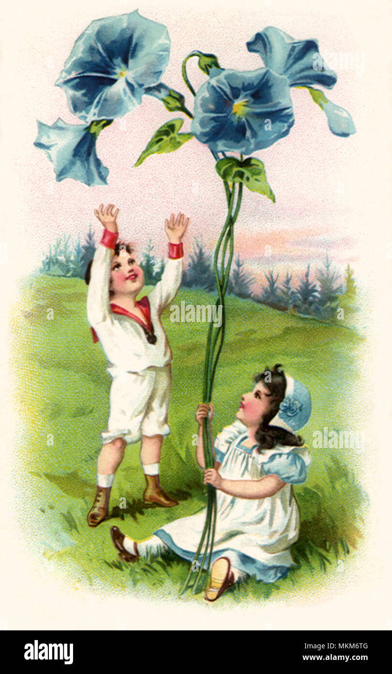 Morning greetings kids hi-res stock photography and images - Alamy