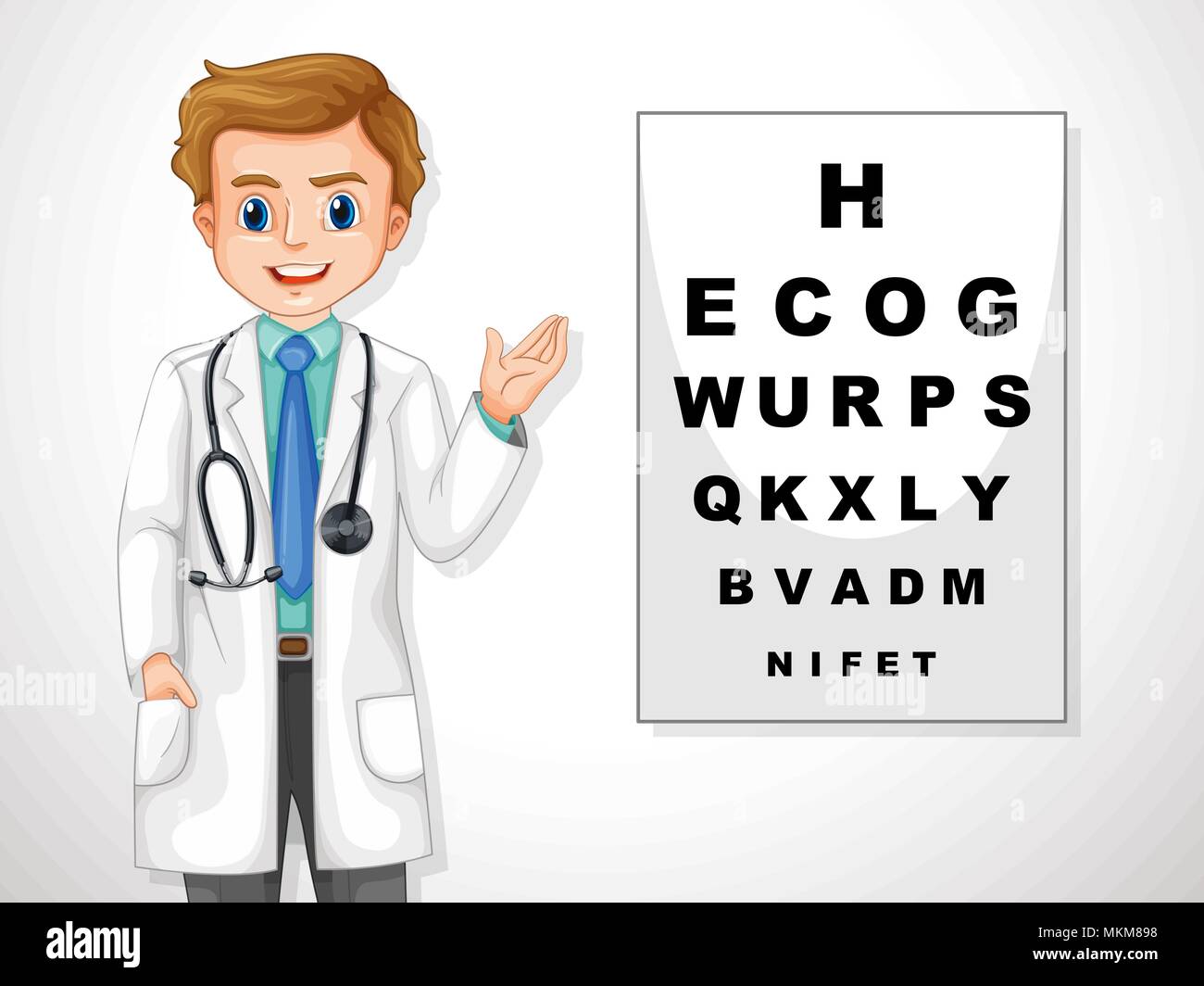 Vision testing glasses snellen eye hi-res stock photography and images ...
