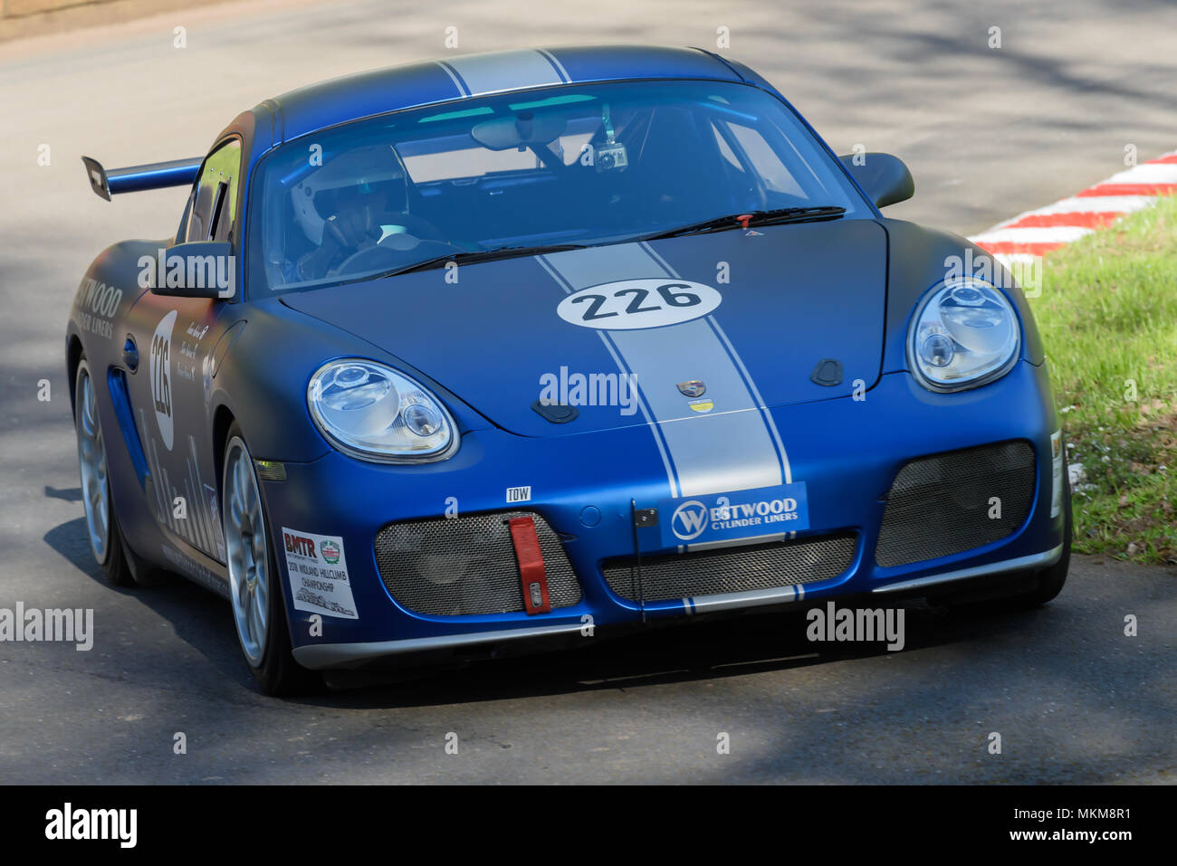 Shelsley Walsh Hill Climb event in England Stock Photo - Alamy