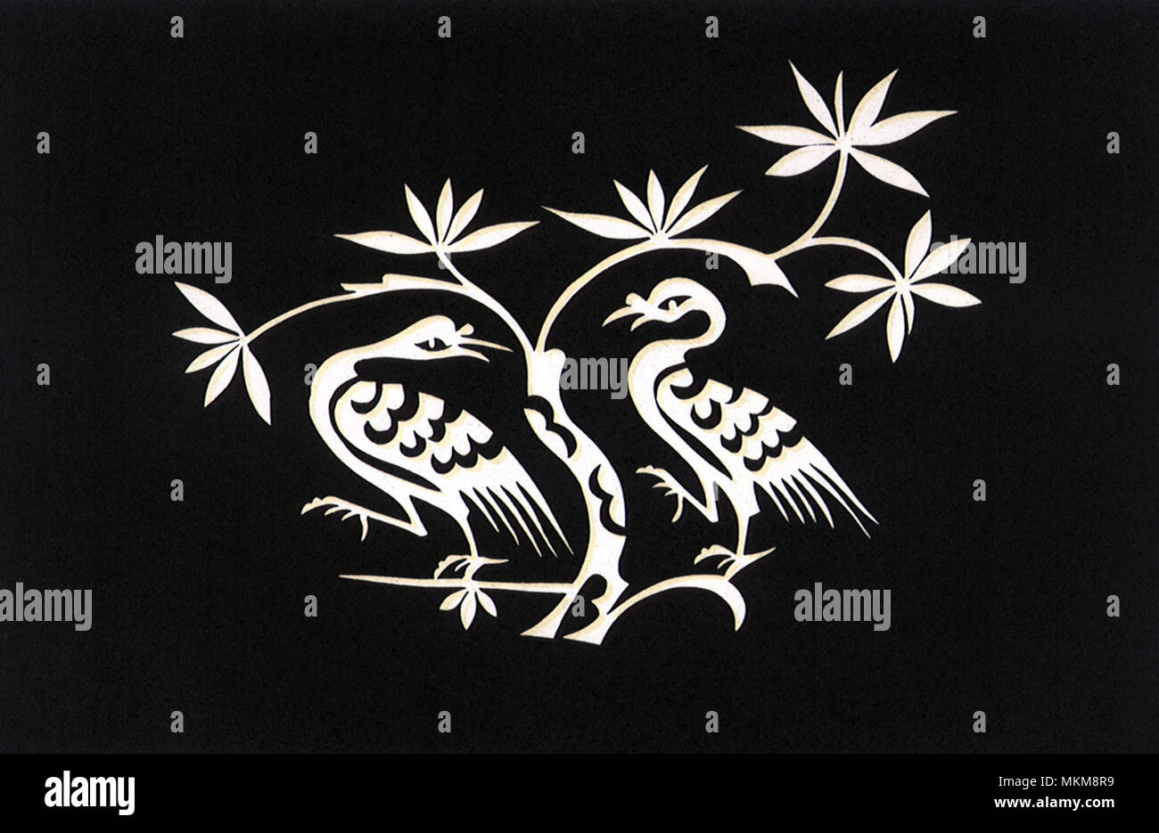 Two white cranes hi-res stock photography and images - Alamy