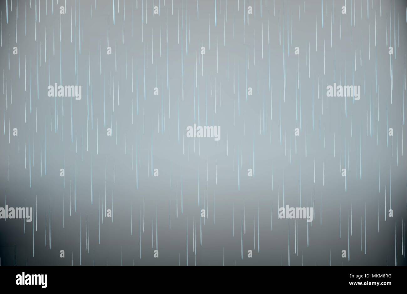 Realistic StormHeavy Rain Vector illustration Stock Vector Image & Art ...