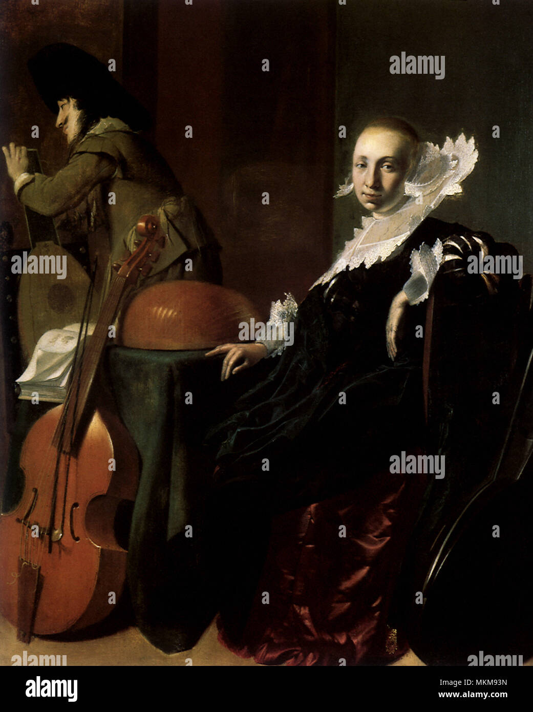 Music Making Couple Stock Photo - Alamy