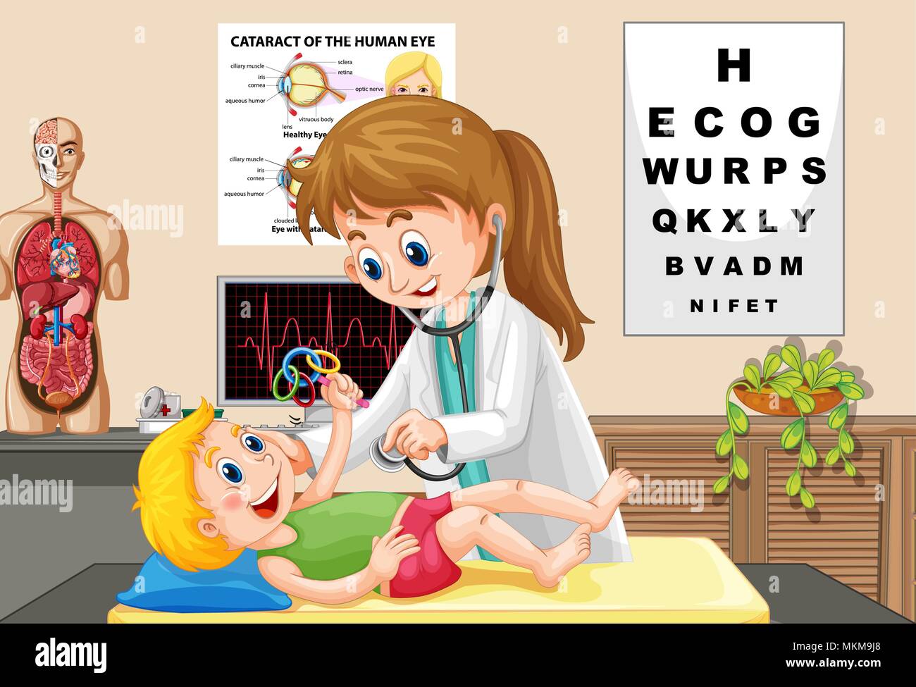 Baby test visual hi-res stock photography and images - Alamy