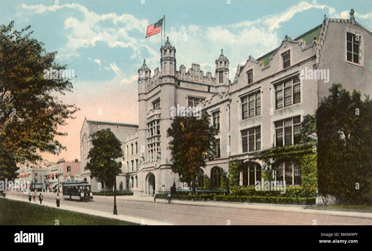 Erasmus Hall. Brooklyn Stock Photo - Alamy