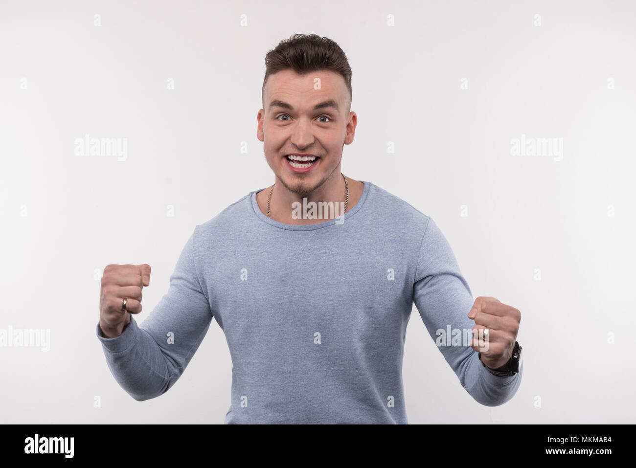 Elated Mood High Resolution Stock Photography and Images - Alamy