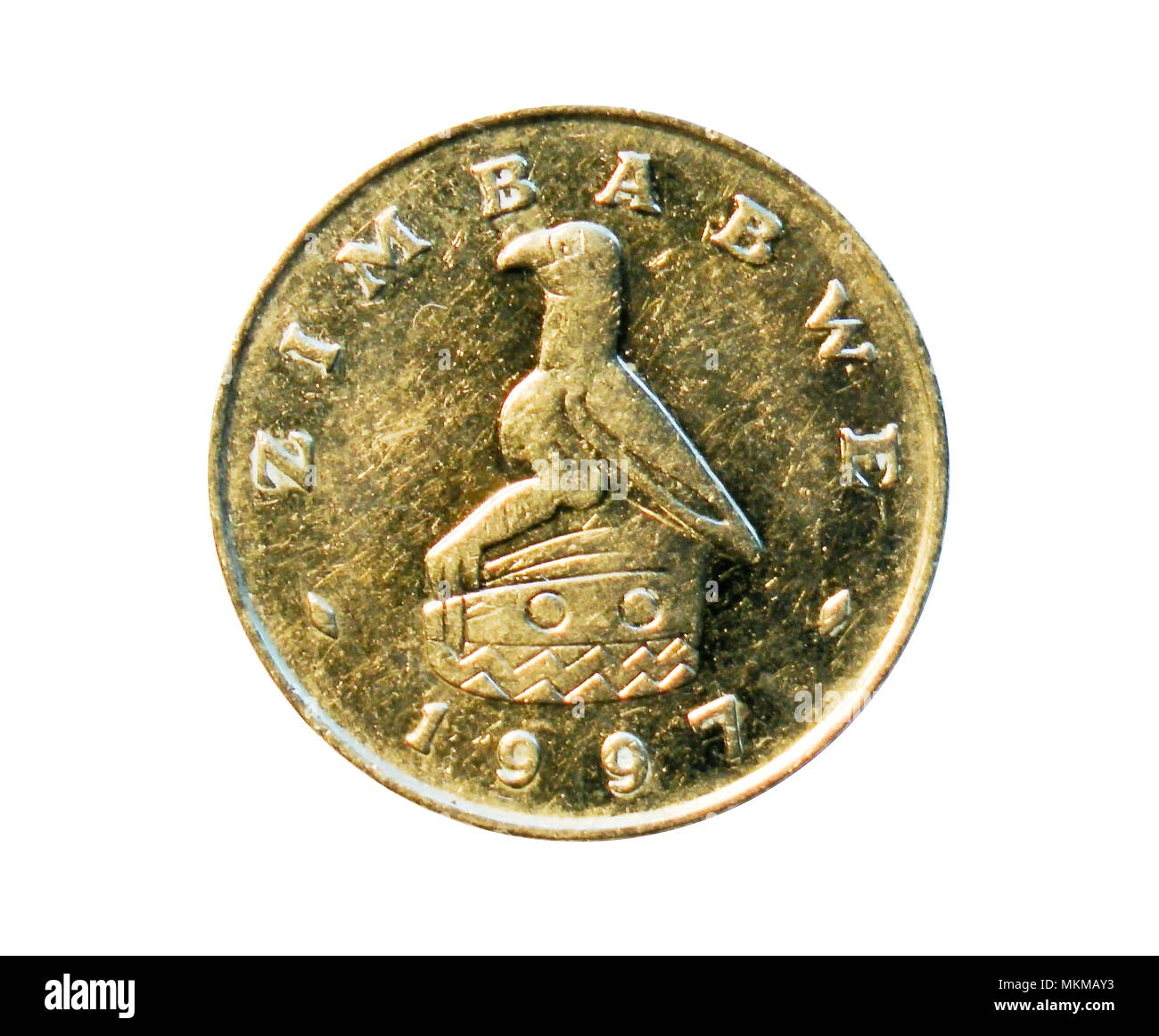 Zimbabwe coin hi-res stock photography and images - Alamy
