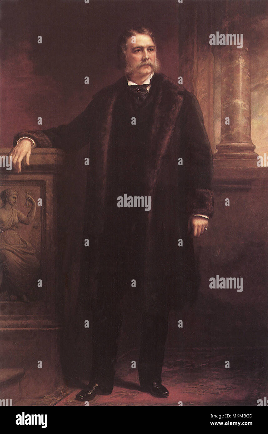 Chester a arthur hi-res stock photography and images - Alamy