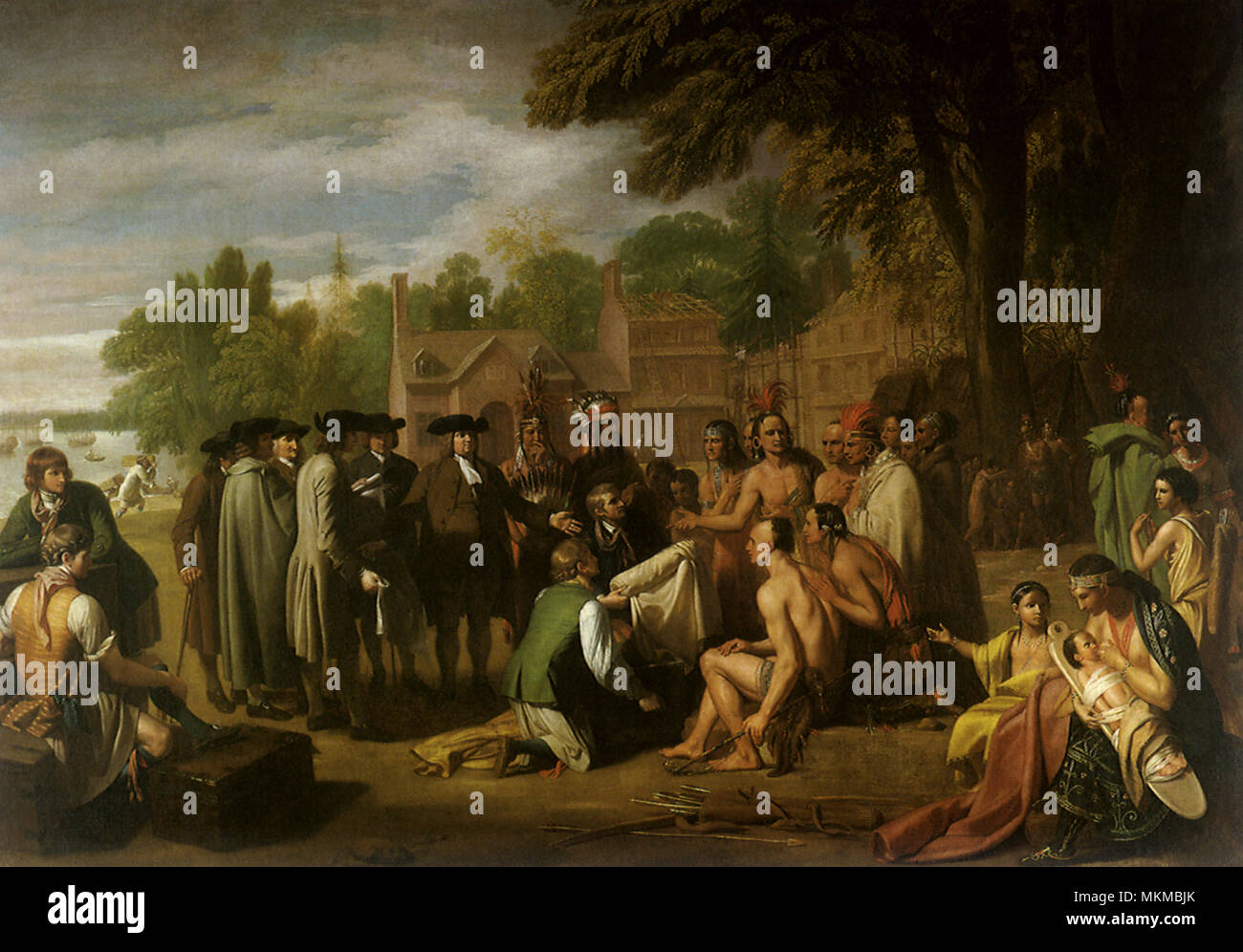 Native americans trade hi-res stock photography and images - Alamy