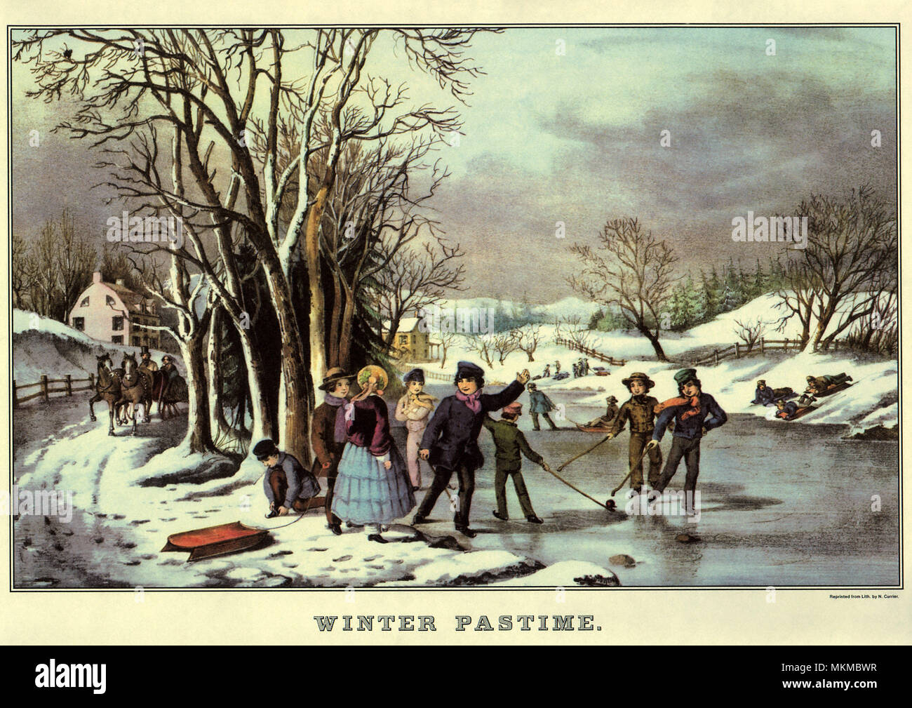 Classic winter sports hi-res stock photography and images - Alamy