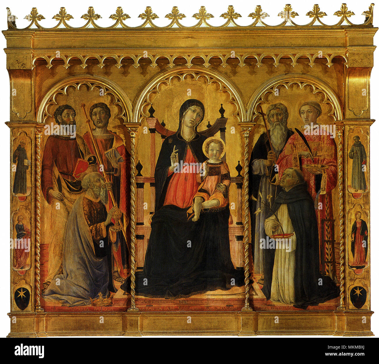 Child enthroned hi-res stock photography and images - Alamy