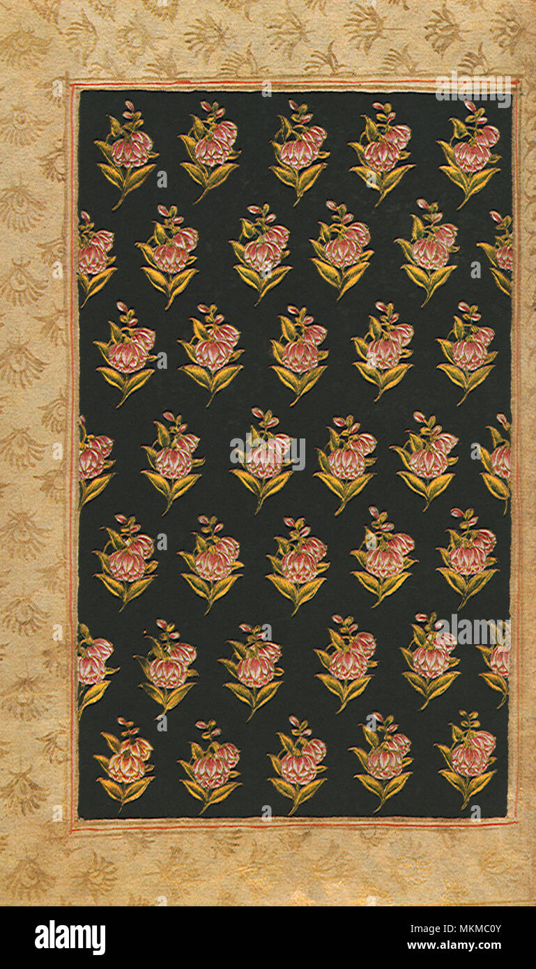 Indian Floral Pattern Stock Photo - Alamy