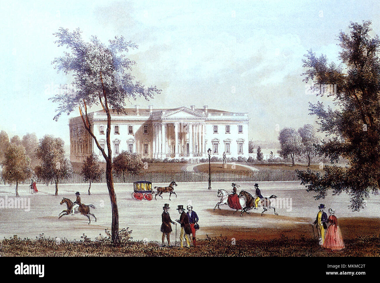 Vintage white house hi-res stock photography and images - Alamy