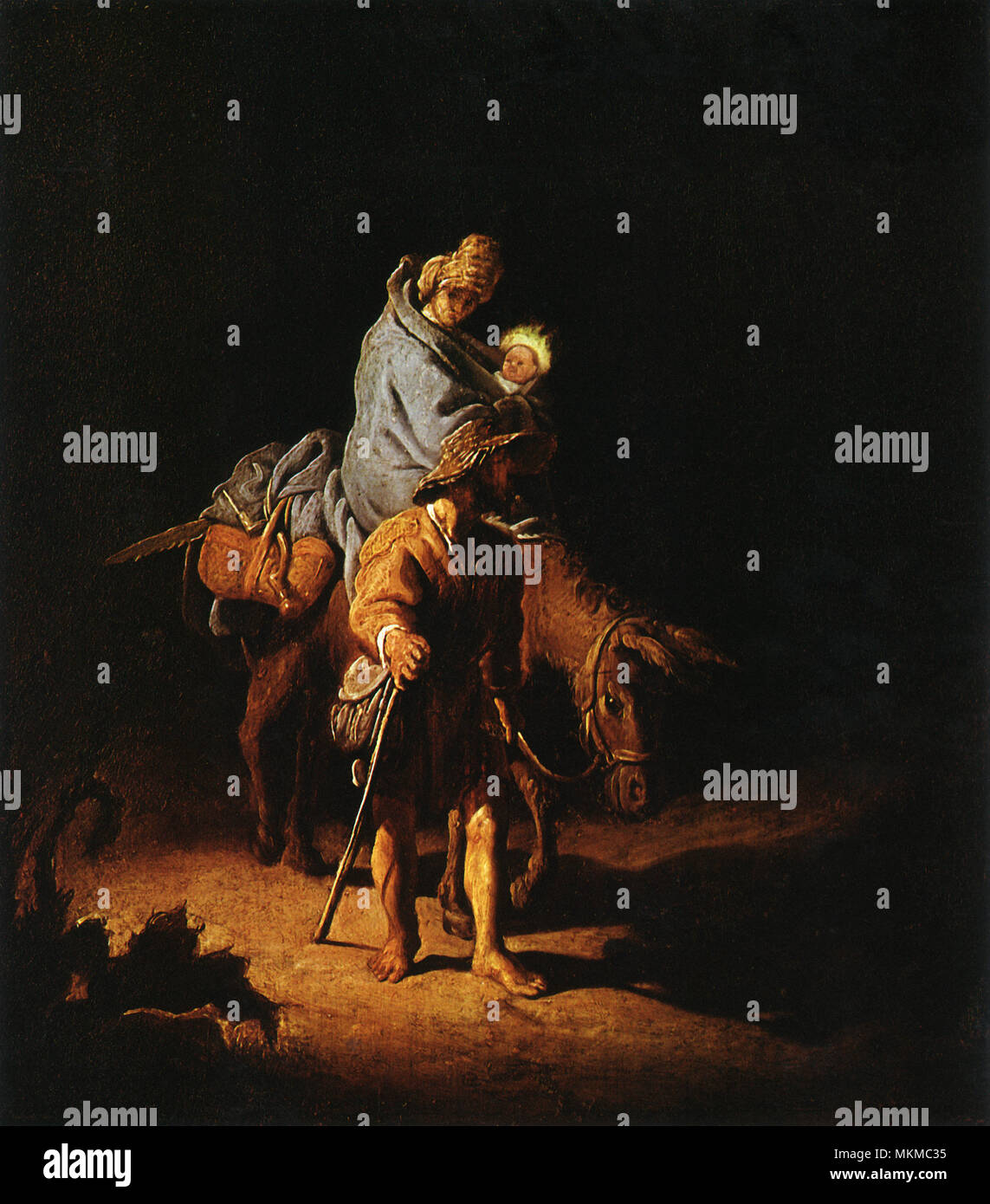 Flight to egypt mary and joseph hi-res stock photography and images - Alamy