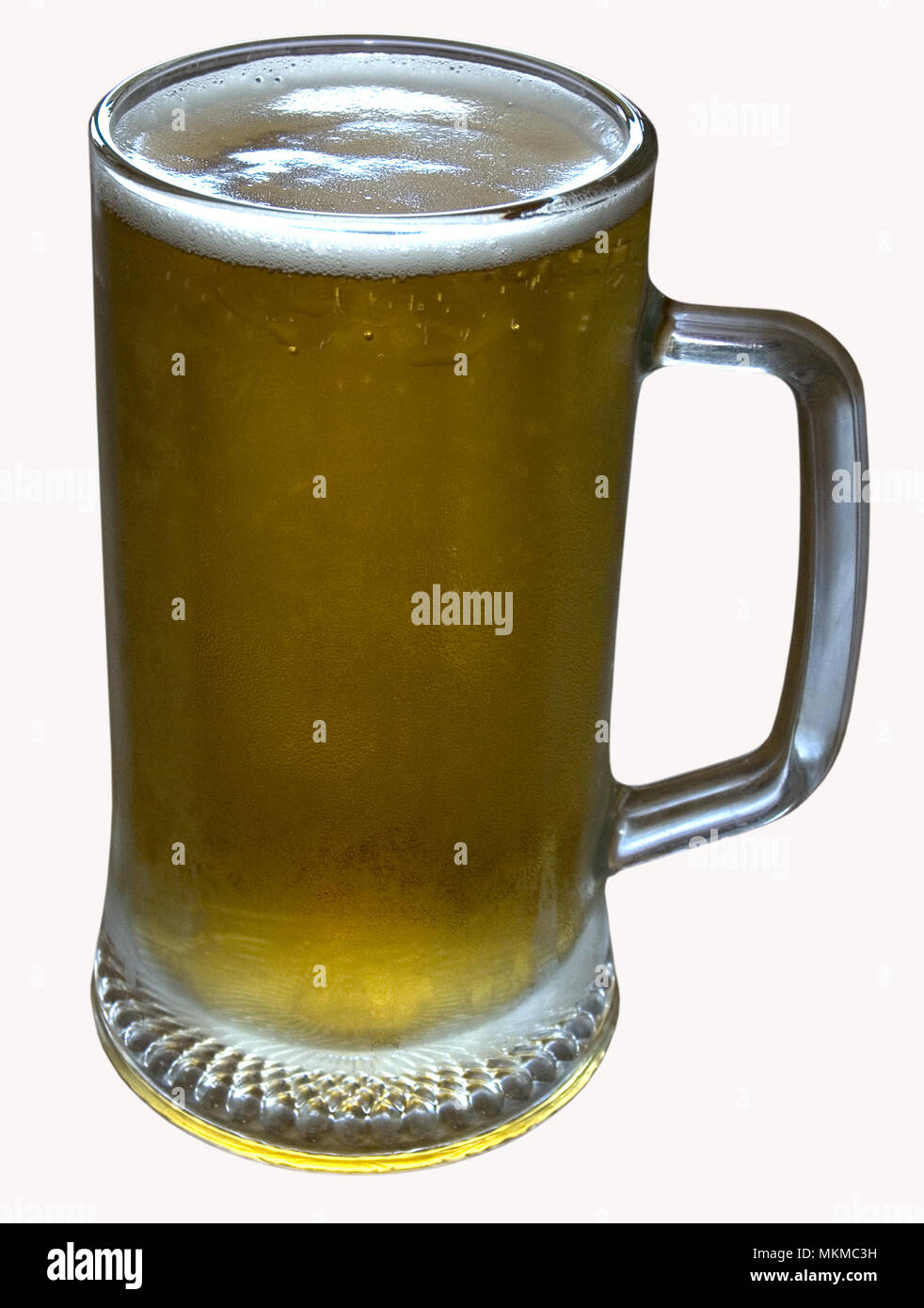 A glass of light beer Stock Photo - Alamy