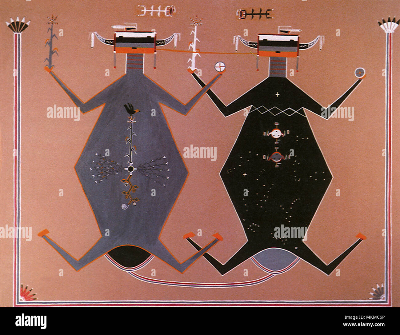 Navajo mother father art hi-res stock photography and images - Alamy