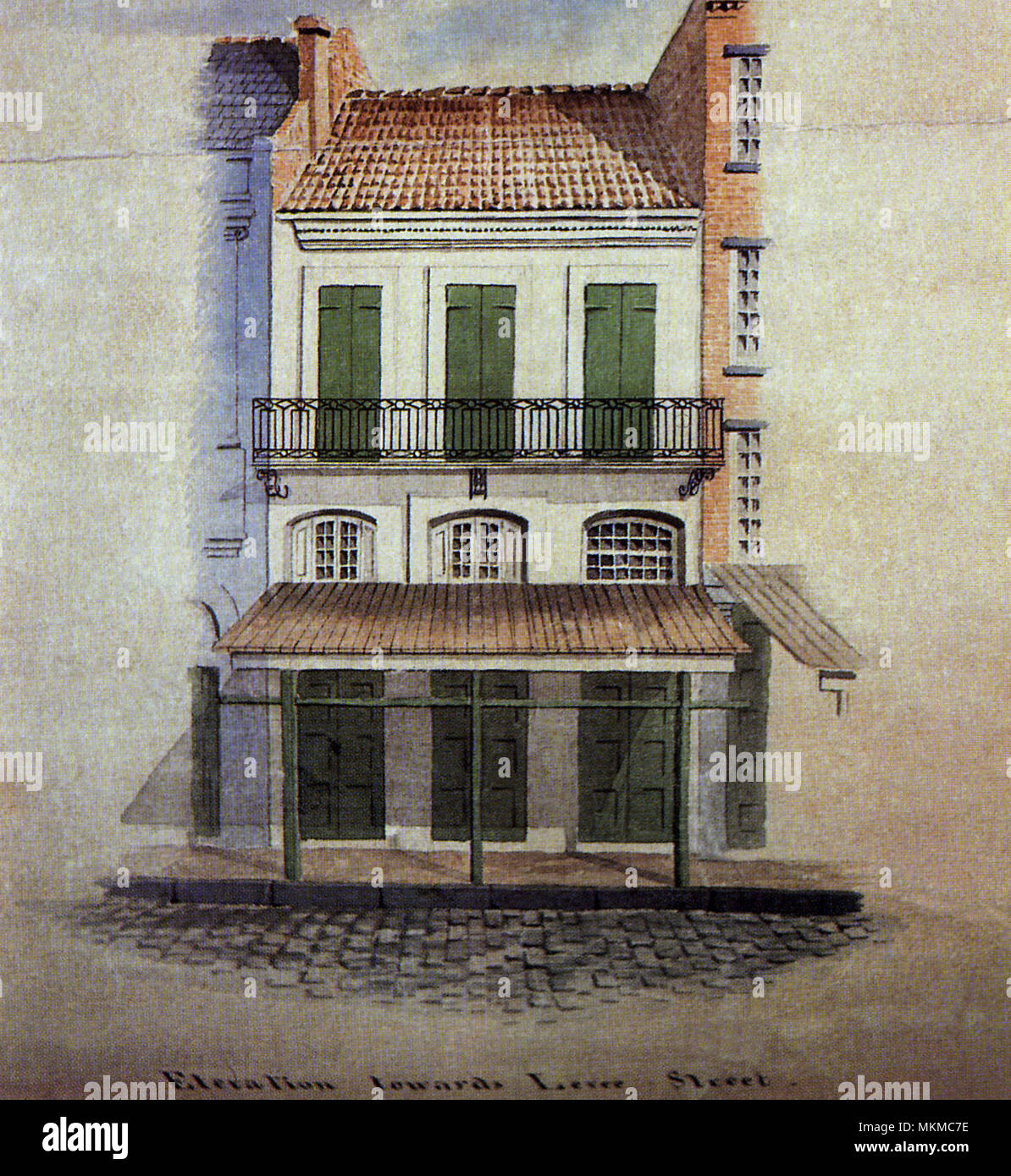 A New Orleans Residence-Store Stock Photo - Alamy