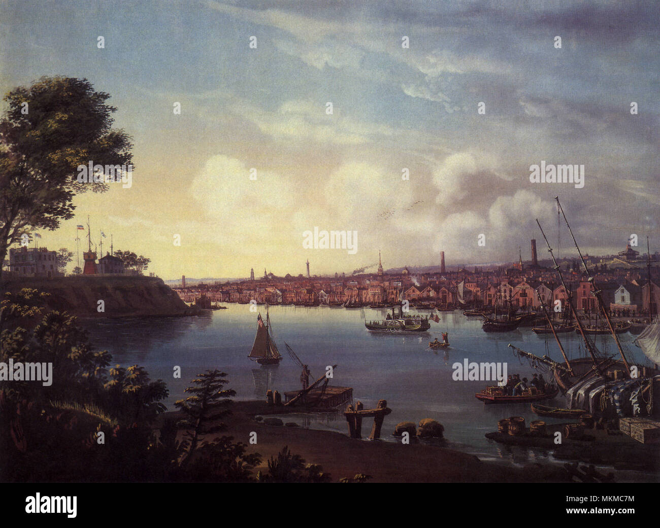 View of the Port of Baltimore Stock Photo - Alamy